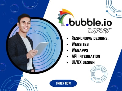 A responsive bubble.io MVP web app, bubble website design, adalo web app | Upwork