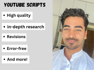 Well-researched and engaging YouTube script | Upwork