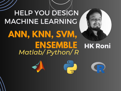 A machine learning model ANN/KNN/ Ensemble Model in Matlab/python/R | Upwork