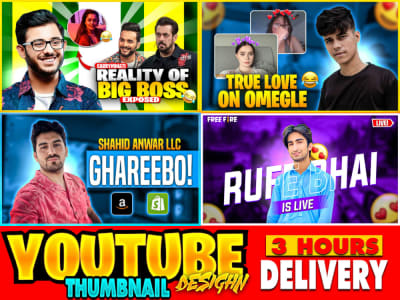 A PROFESSIONAL THUMBNAIL DESIGN | Upwork