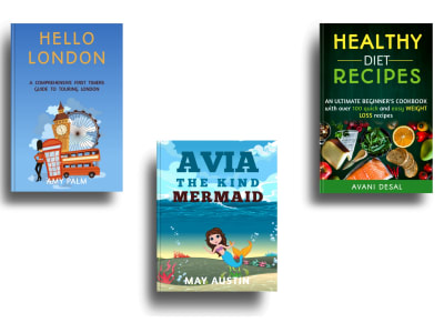 Professional and catchy book covers/kindle cover/paperback cover | Upwork
