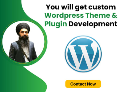 A Custom WordPress Themes & Plugins Development | Upwork