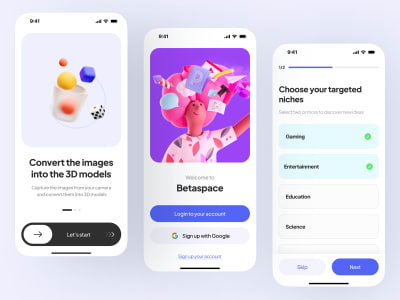 An amazing UI/UX Design for a Mobile App in Figma | Upwork