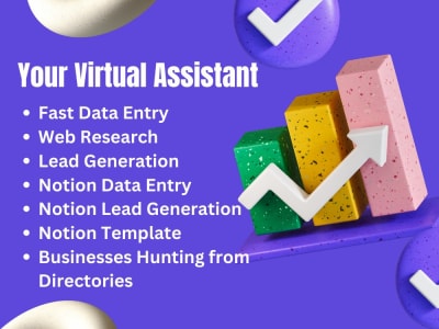 Fast Data Entry, web research, Virtual Assistant with notion expertise | Upwork
