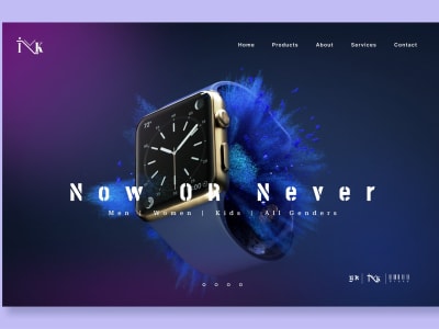 An attractive, eye-catching, charming and beautiful landing page design ...