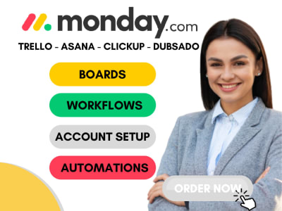 Monday and Monday CRM setup with Monday.com Click up Trello dubsado ...
