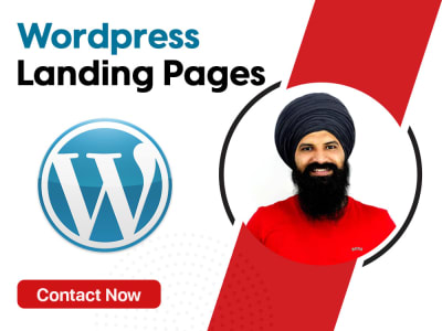 High-Converting WordPress Landing Page | Upwork