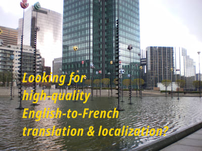 A reliable translation, done by a native French speaker. | Upwork