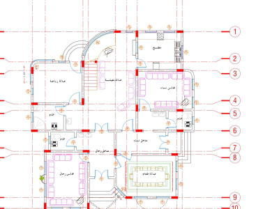 Autocad architectural plan design for a residential building | Upwork