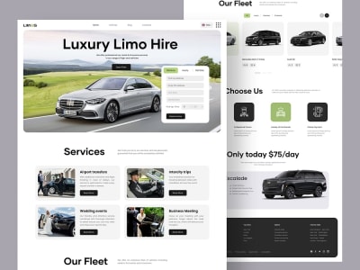 A remarkable Taxi/Cab Services website | Upwork