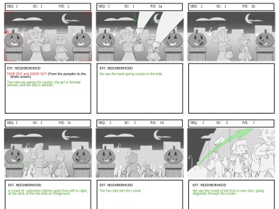 Storyboards and Animatics for your project. | Upwork