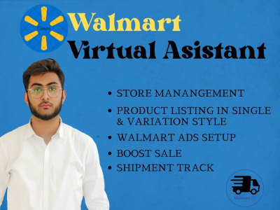 An Expert Walmart Virtual Assistant & Create Listings, Manage Whole ...
