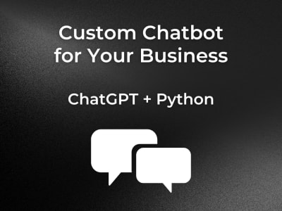 A professional chatbot for your business | Upwork