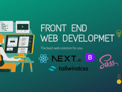 Frontend web with React, Next, Redux, Tailwind, Bootstrap, Rest API | Upwork