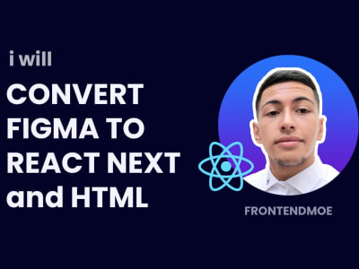 Figma to React | Next | Tailwind | Bootstrap |Frontend Dev | Upwork