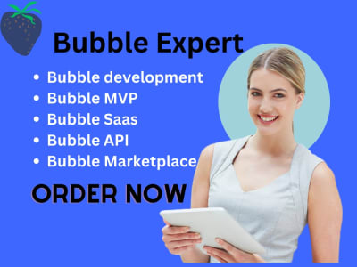 Bubble MVP app, responsive bubble website design, API Integration ...