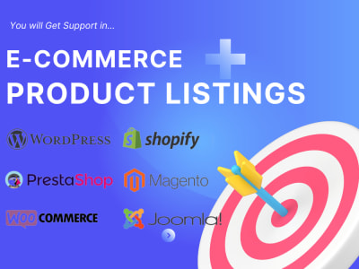 E-commerce Product Listing and Admin Support | Upwork