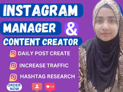 A skilled Instagram marketing manager and content creator | Upwork
