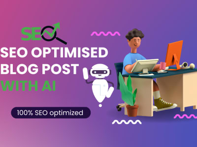 A 100% SEO-optimized articles with AI | Upwork