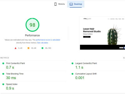 Fix core web vital issues for website page speed optimization | Upwork