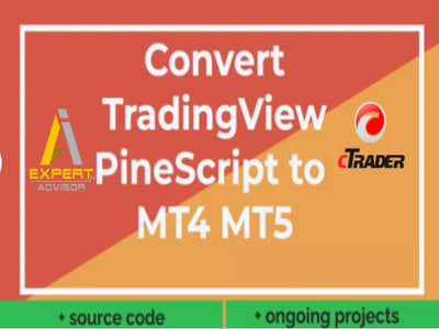 Convert tradingview pinescript to mt4 mt5 | Upwork