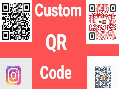 Create a custom QR code design for your company logo | Upwork