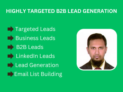 Highly Targeted B2B Lead Generation For Your Business | Upwork