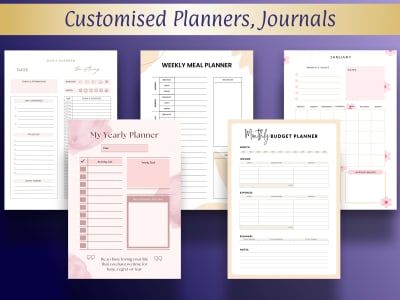 Professional full custom journals and planners | Upwork