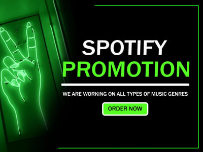 An organic Spotify music promotion, Followers, Listener, Play ...