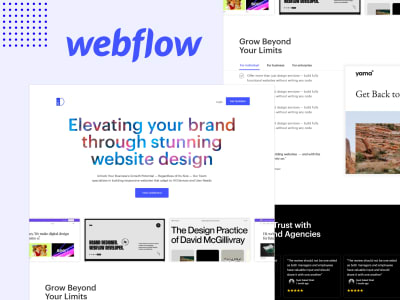 A stunning Figma to Webflow development | Upwork