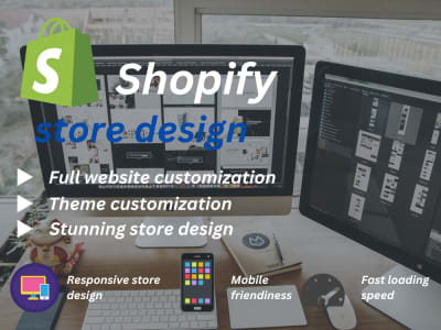 A Stunning Custom Shopify Store Design | Upwork