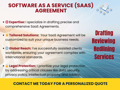 A Software as a Service (SaaS) Agreement | Upwork