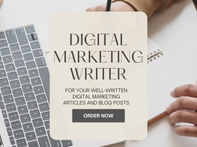 A well-written and engaging Digital marketing article and blogs | Upwork