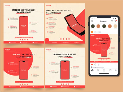 Trendy, attractive and eye-catchy social media creative posts and ...