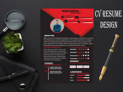 Professional canvas CV template and resume design in 6 hours | Upwork