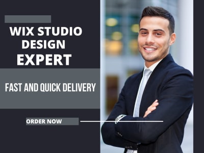 A responsive Wix studio website editor x design redesign | Upwork