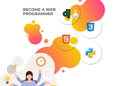 HTML CSS JS, Python, Django, Flask, React languages Core concepts | Upwork