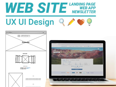 A professional UX UI Website | Web app | Landing page | Upwork