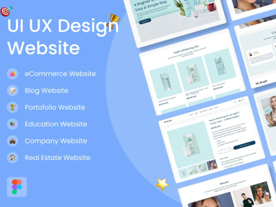 Responsive and user-friendly website UI/UX design | Upwork