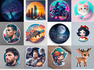 Unique Custom Stickers Here! | Upwork