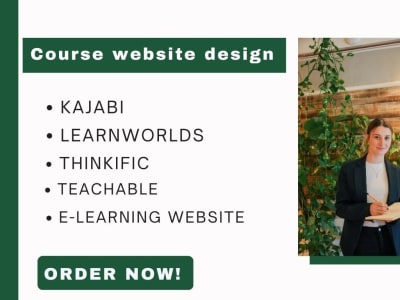 Thinkific, Kajabi, Podia & Learnworlds online course website, course upload | Upwork