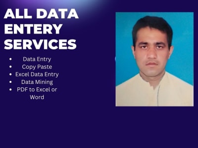 Accurate data entry, data mining, typing, and copy-paste job | Upwork