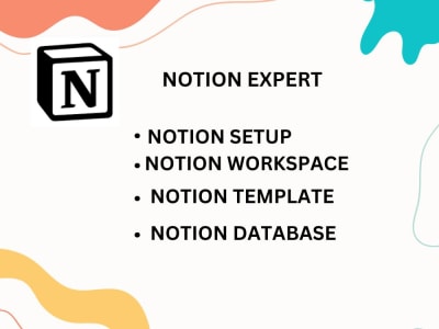 Notion template, notion workspace and project management | Upwork
