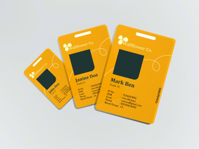 ID Cards for Your Brand/Organization | Upwork