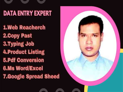 Data Entry Specialist with Excel, Word, PDF Conversion Expertise | Upwork