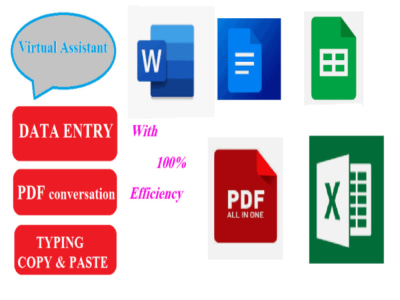 Data Entry, Copy-paste and Data collection | Upwork