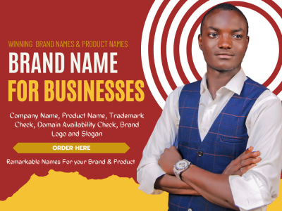 A winning, unique, catchy, remarkable brand name, slogan for your ...