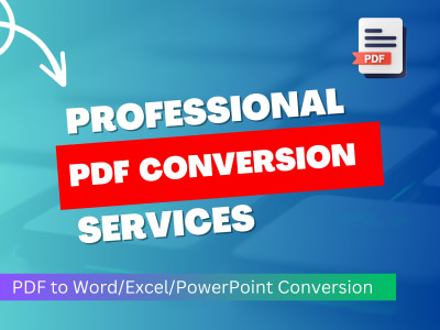 Professional PDF Conversion Services | Upwork