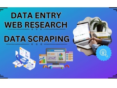 Data Entry Web Research | Data Scraping | Upwork