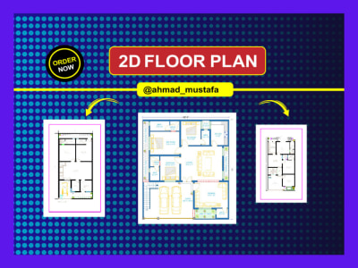 2d Floor Planning with Detail Drawing | Upwork